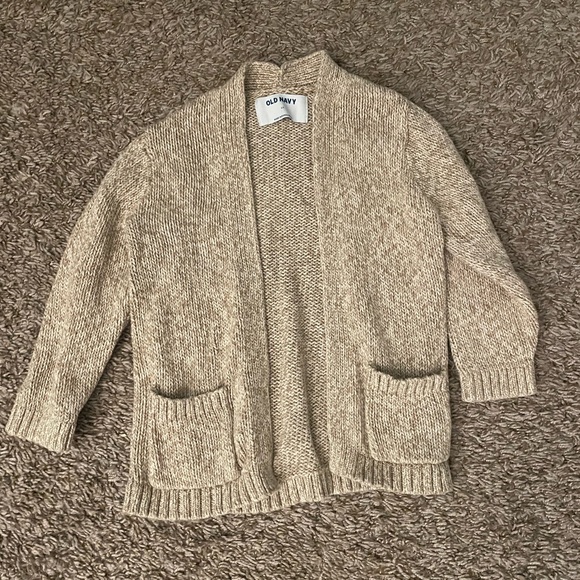 Old Navy | Shirts & Tops | Tan Knit Cardigan | Poshmark